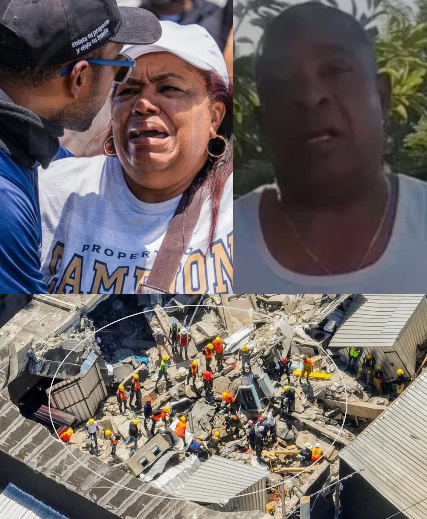 El triste testimonio de Pablo, sobreviviente del derrumbe en Jet Set ...